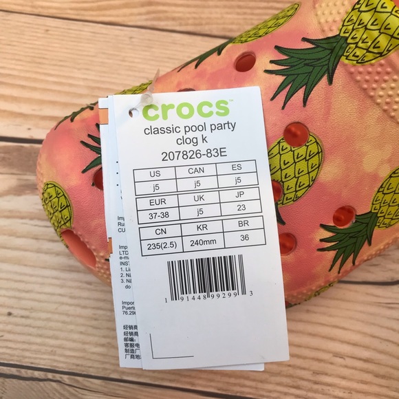 CROCS | Shoes | Crocs Classic Pool Party Clog | Poshmark